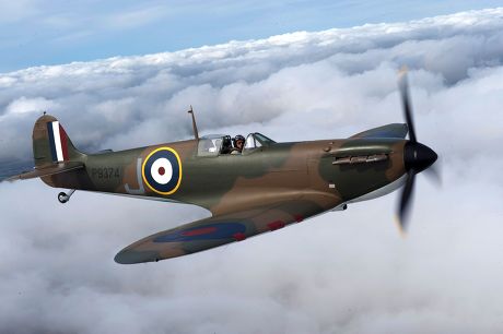 Newly Restored Mk 1 Spitfire P9374 Editorial Stock Photo - Stock Image ...