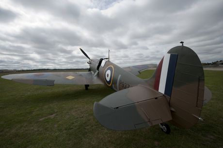 Newly Restored Mk 1 Spitfire P9374 Editorial Stock Photo - Stock Image ...