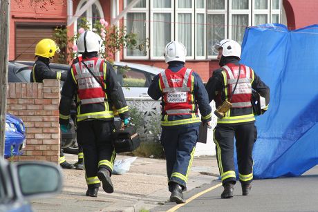 Scientific Adviser Fire Investigation Officers London Editorial Stock ...