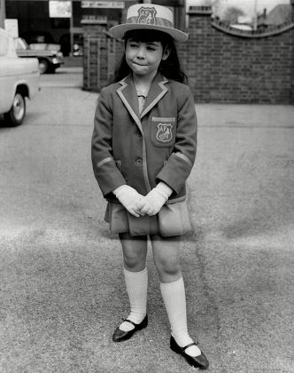 School Uniforms 1960s Young Girl School Editorial Stock Photo - Stock ...