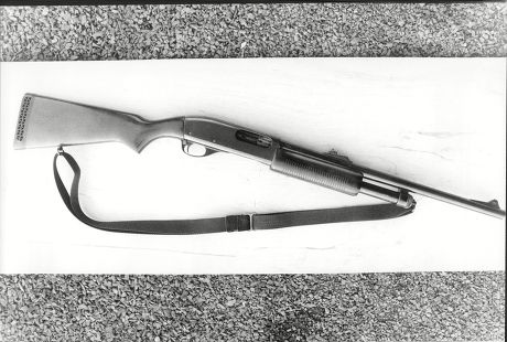 Police Issue Gun Remington Pump Action Editorial Stock Photo - Stock ...