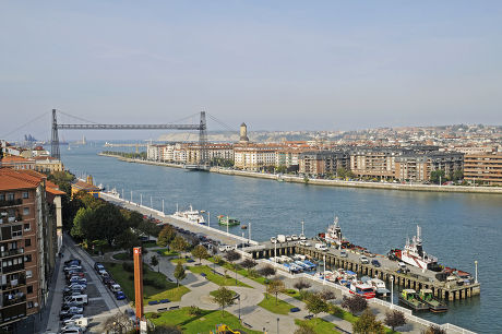 Puente De Vizcaya Vizcaya Bridge Transporter Editorial Stock Photo ...