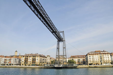 Puente De Vizcaya Vizcaya Bridge Transporter Editorial Stock Photo ...