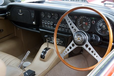E Type Jaguar Interior Editorial Stock Photo - Stock Image | Shutterstock
