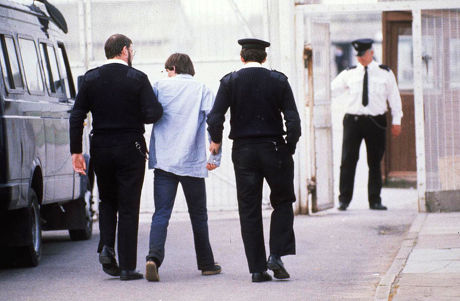 Guards Arresting Inmate Haverigg Prison Editorial Stock Photo - Stock ...
