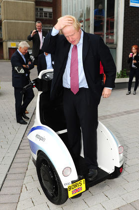 Boris Johnson Riding Ecospin Raptor Electric Editorial Stock Photo ...