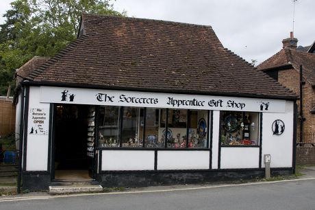 Witches Coven Shop Burley New Forest Editorial Stock Photo - Stock ...
