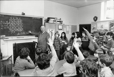 Classroom Scene Showing Pupils Teacher Headmaster Editorial Stock Photo ...