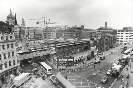 View Ludgate Hill London Railway Bridge Editorial Stock Photo - Stock ...