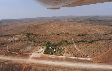 Aerial View Mount Hart Airstrip Editorial Stock Photo - Stock Image ...