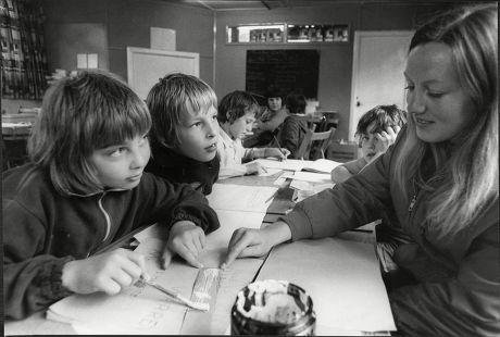 Teacher Pupils Springfield County Primary School Editorial Stock Photo ...