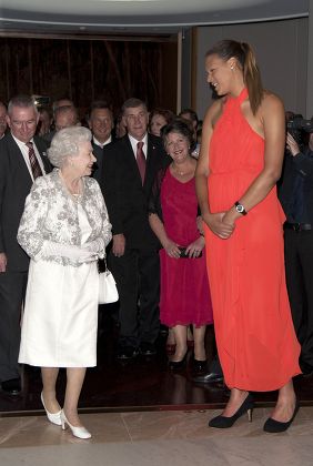 Queen Elizabeth Ii Basketball Player Elizabeth Editorial Stock Photo ...