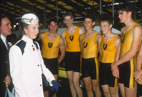 Princess Anne Meeting Rowers Editorial Stock Photo - Stock Image ...