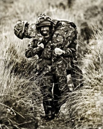 Soldier Carrying Another Soldier Pretending Be Editorial Stock Photo ...