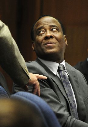 Dr Conrad Murray trial, Los Angeles, America - 26 Oct 2011 Stock ...