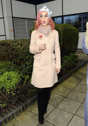 Katy Perry Wearing Cat Mask Editorial Stock Photo - Stock Image ...