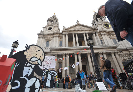 'Occupy London' Protests outside St Paul's Cathedral, London, Britain ...