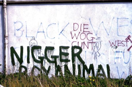 Racist Graffiti Editorial Stock Photo - Stock Image | Shutterstock
