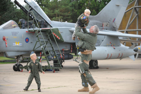 Wing Commander Andy Turk Reunited His Editorial Stock Photo - Stock ...