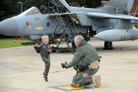 Wing Commander Andy Turk Reunited His Editorial Stock Photo - Stock ...