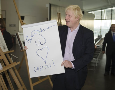 Boris Johnson Drawing Cartoon City Hall Editorial Stock Photo - Stock ...