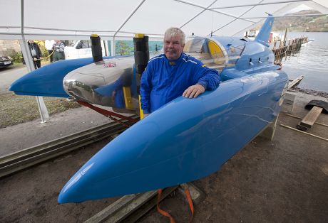 Bluebird Replica 'K777' launch at Coniston Water, Cumbria, Britain - 03 ...
