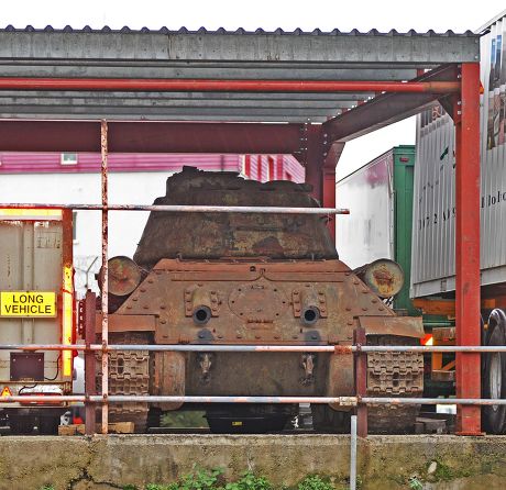 Rusty Old Tank Editorial Stock Photo - Stock Image | Shutterstock