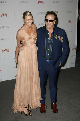 Anastassia Makarenko Mickey Rourke Editorial Stock Photo - Stock Image ...