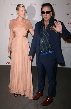 Mickey Rourke Girlfriend Anastassija Makarenko Editorial Stock Photo ...