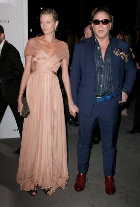Mickey Rourke Girlfriend Anastassija Makarenko Editorial Stock Photo ...