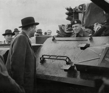 Members European Defence Council Visited Armoured Editorial Stock Photo ...