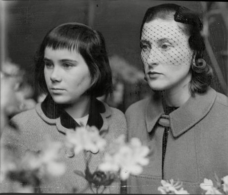 Lady Aberconway Her 12yearold Daughter Robin Editorial Stock Photo ...