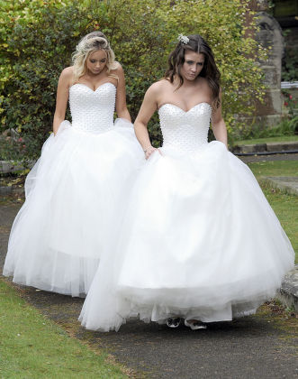 Sacha Parkinson Sian Powers Brooke Vincent Editorial Stock Photo ...