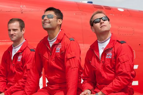 Red Arrow Pilots Flight Lieutenant Jon Editorial Stock Photo - Stock ...