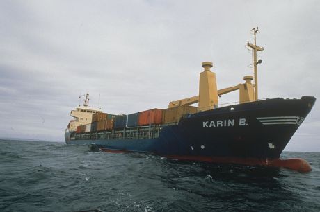 Karin B Ship Carrying Toxic Waste Editorial Stock Photo - Stock Image ...
