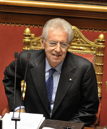 Prime Minister Mario Monti Editorial Stock Photo - Stock Image ...