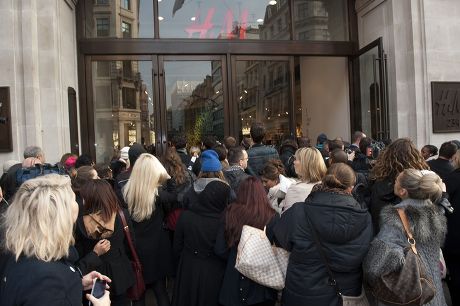 Versace for H&M Launch, H&M Regent St, London, Britain - 17 Nov 2011 ...