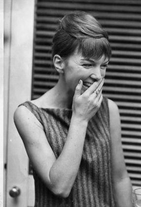 Fashion Designer Mary Quant Laughs Knightsbridge Editorial Stock Photo ...
