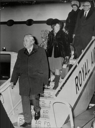 Harold Wilson Prime Minister Wife Mary Editorial Stock Photo - Stock ...