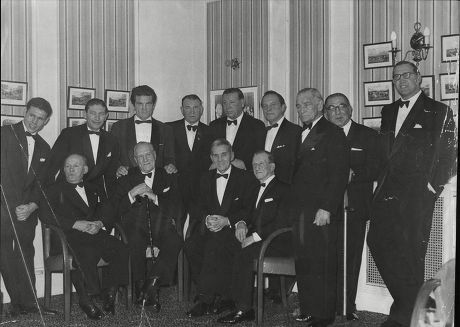 Boxers Lr Back Row Terry Downes Editorial Stock Photo - Stock Image ...