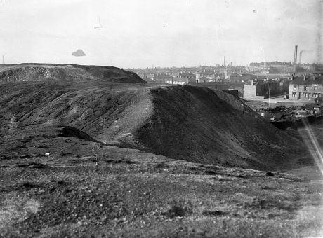 Derelict Pit Hills Slag Heaps On Editorial Stock Photo - Stock Image ...