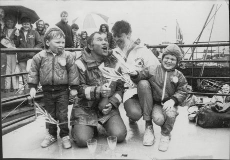 Adventurer Tom Mcclean His Family On Editorial Stock Photo - Stock ...