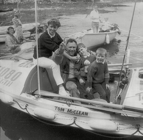 Adventurer Tom Mcclean His Wife Children Editorial Stock Photo - Stock ...