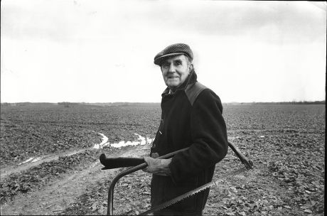 John Punchard Surveys Empty Landscape Rattlesden Editorial Stock Photo ...