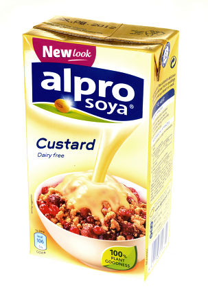 Alpro Soya Custard Editorial Stock Photo - Stock Image | Shutterstock