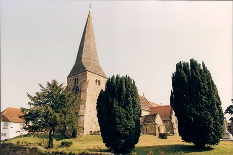 Fletching Church Sussex Where Simon De Editorial Stock Photo - Stock ...