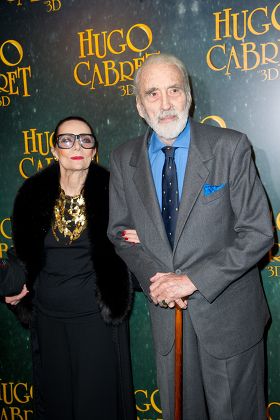 Christopher Lee Wife Birgit Kroencke Editorial Stock Photo - Stock ...