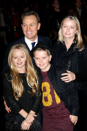 Jason Donovan Wife Angela Malloch Children Editorial Stock Photo ...