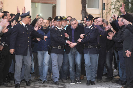 Camorra Boss Michele Zagaria During His Editorial Stock Photo - Stock ...