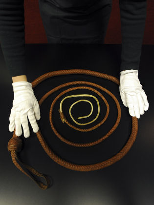 Bullwhip Used Indiana Jones Films Editorial Stock Photo - Stock Image ...